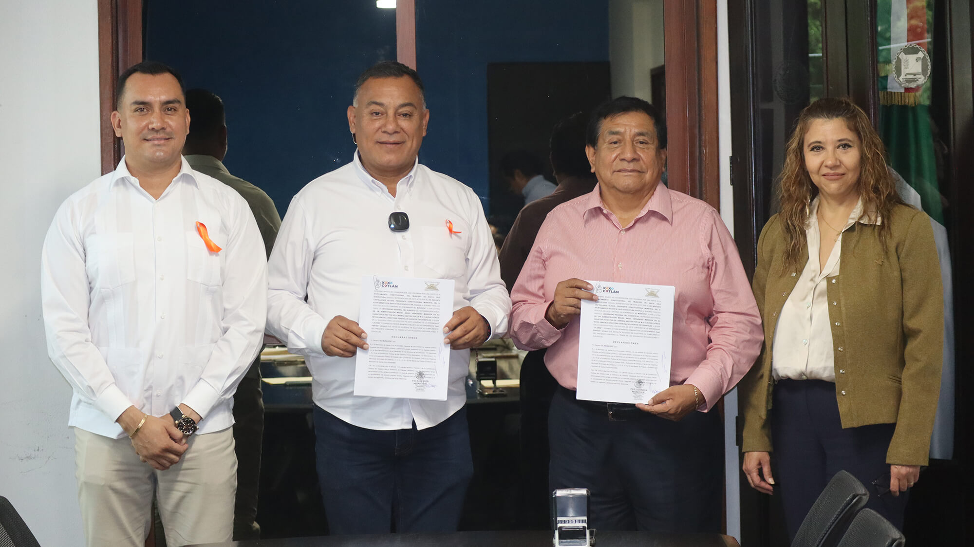 URSE Y MUNICIPIO DE STA. CRUZ XOXOCOTLÁN FIRMAN CONVENIO PARA IMPULSAR ...